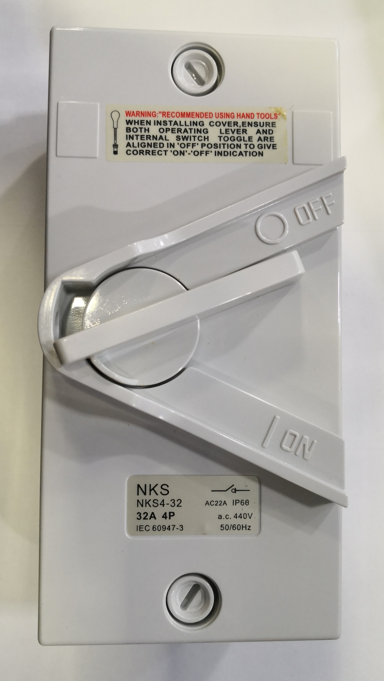 Neiken Weatherproof 4P32A Isolator (NKS4-32)