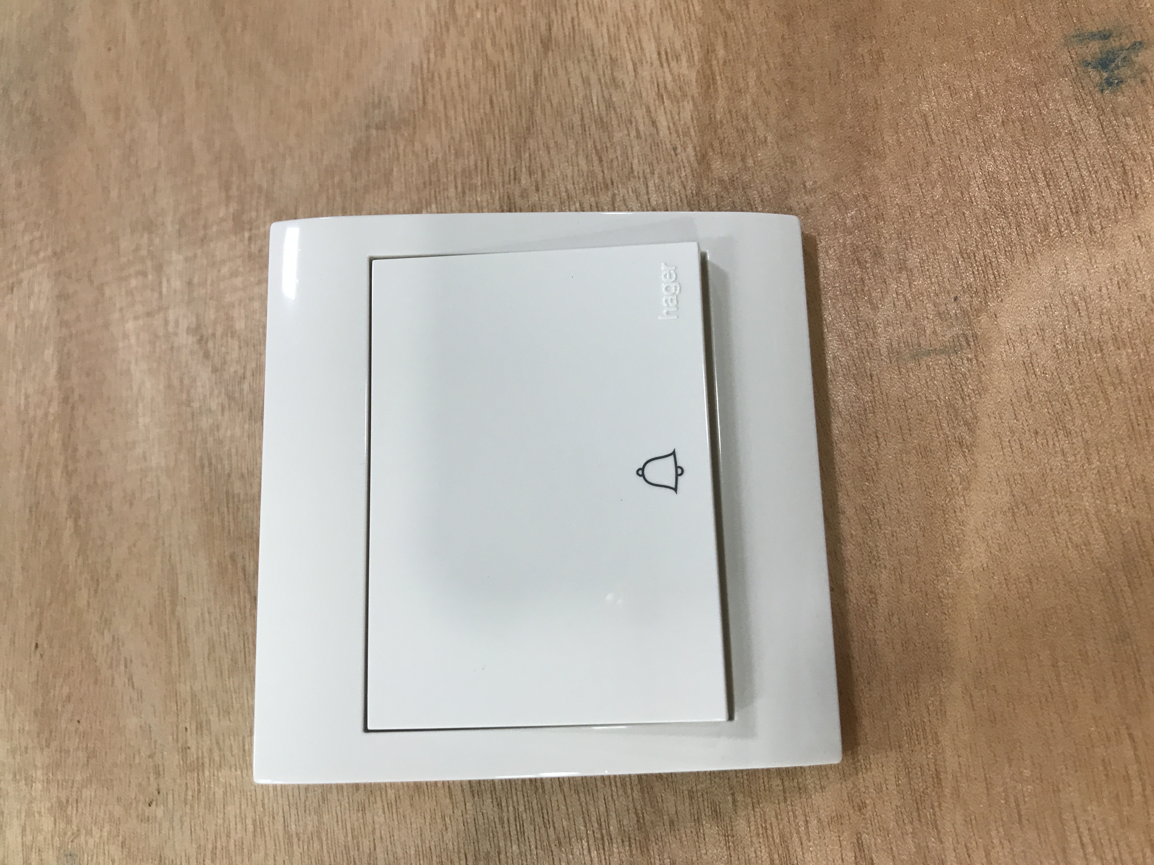 Hager Bell Switch Stylea-White